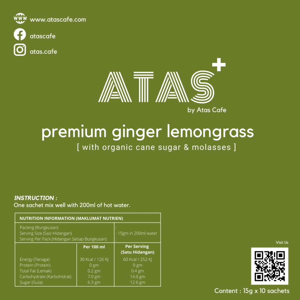 Premium Ginger Tea Series – Atas Cafe